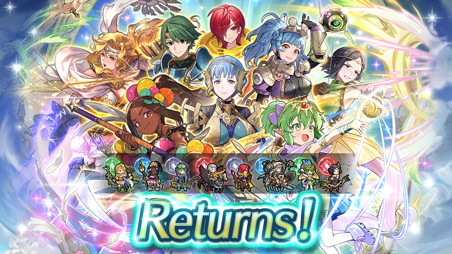 【FEH】魔器や響心、お供英雄詰め合わせの新英雄召喚Returnsガチャがスタート！！ これは引く価値ある？？ 誰を狙うべき？？ | ファイアーエムブレム攻略・情報まとめ チキ速
